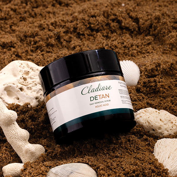 Kojic Acid Detan Scrub: For Brighter Even-Toned Skin – Cladiare